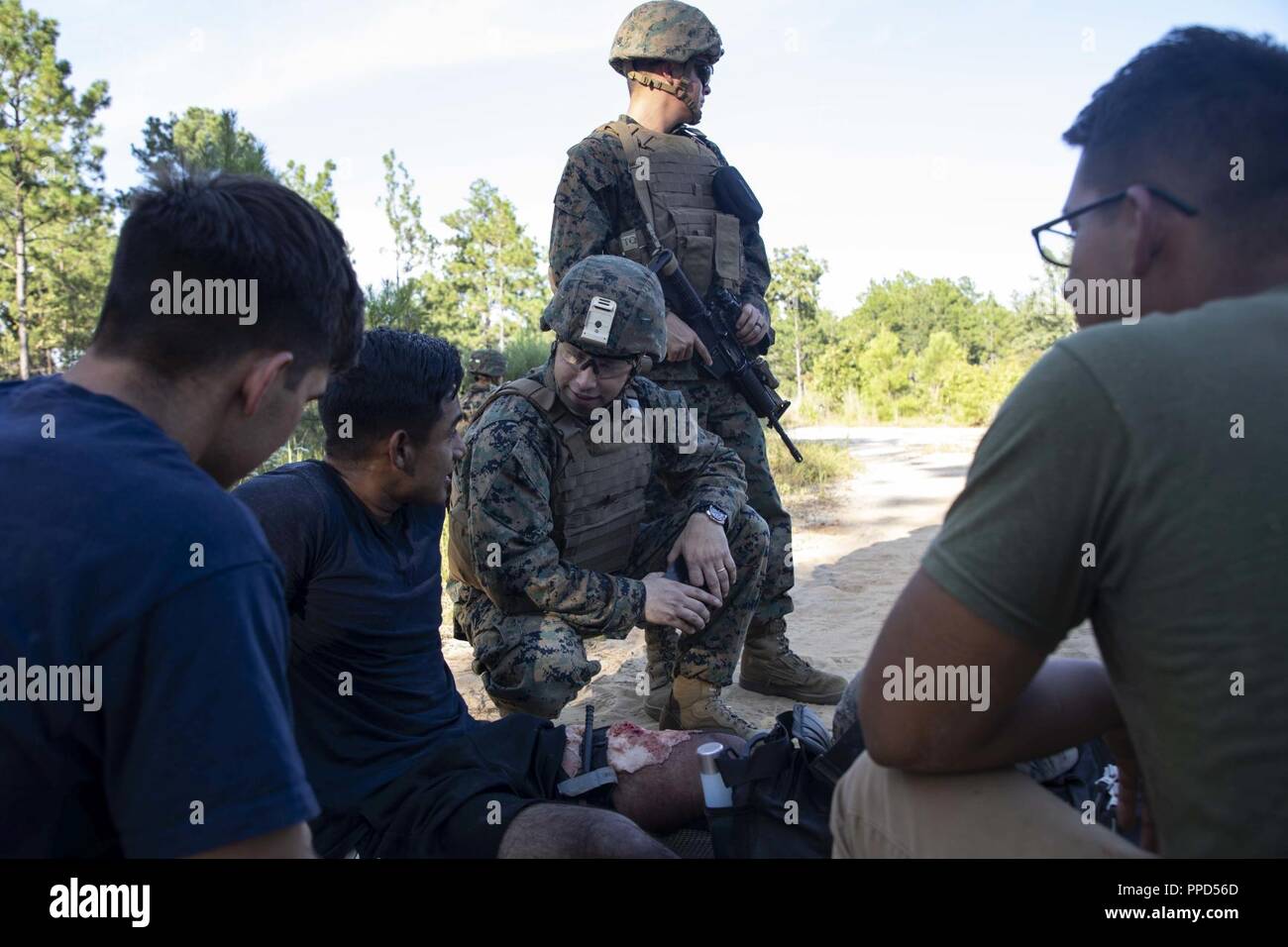 Lieutenant Joseph Frana, a chaplain with Battalion Landing Team, 1st ...