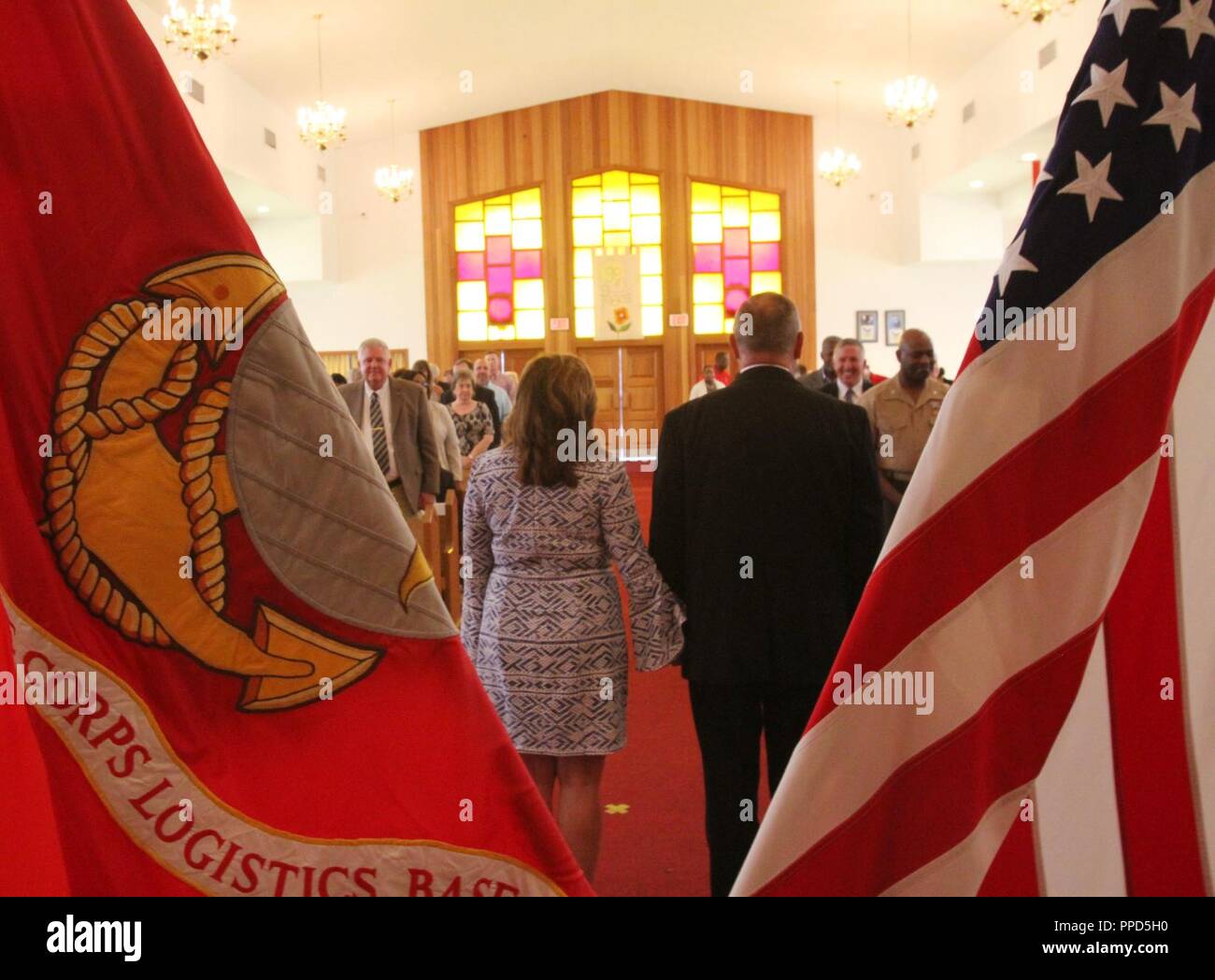 For the first time at Marine Corps Logistics Base Albany, married ...
