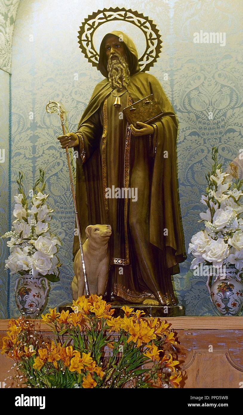 Saint anthony the egypt hi-res stock photography and images - Alamy
