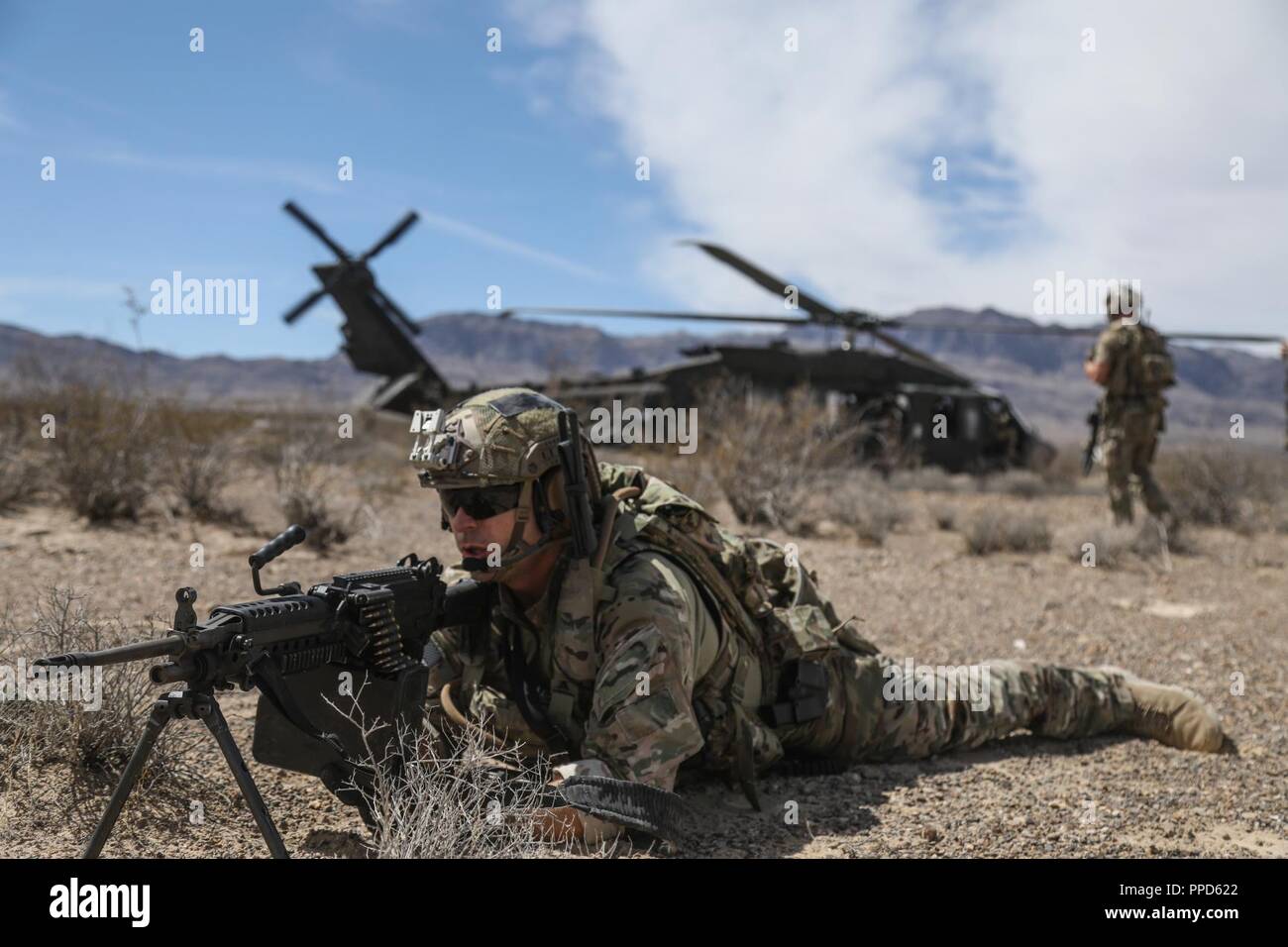 A U.S. Special Forces Soldier, assigned to 10th Special Forces Group ...