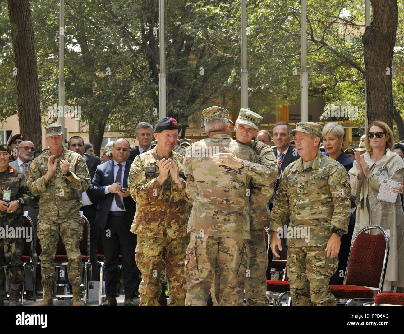 KABUL, Afghanistan (Sept. 2, 2018) -- Italian Army Gen. Riccardo ...