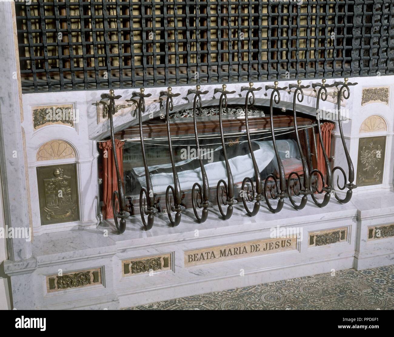 SEPULCRO DE LA BEATA MARIA DE JESUS-1560/1640-CARMELITA PREDILECTA DE ...