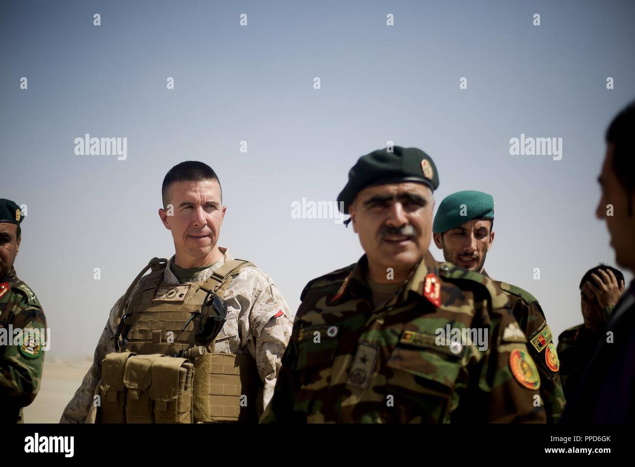 HELMAND PROVINCE, Afghanistan (August 30, 2018) - Brig. Gen. Benjamin T ...