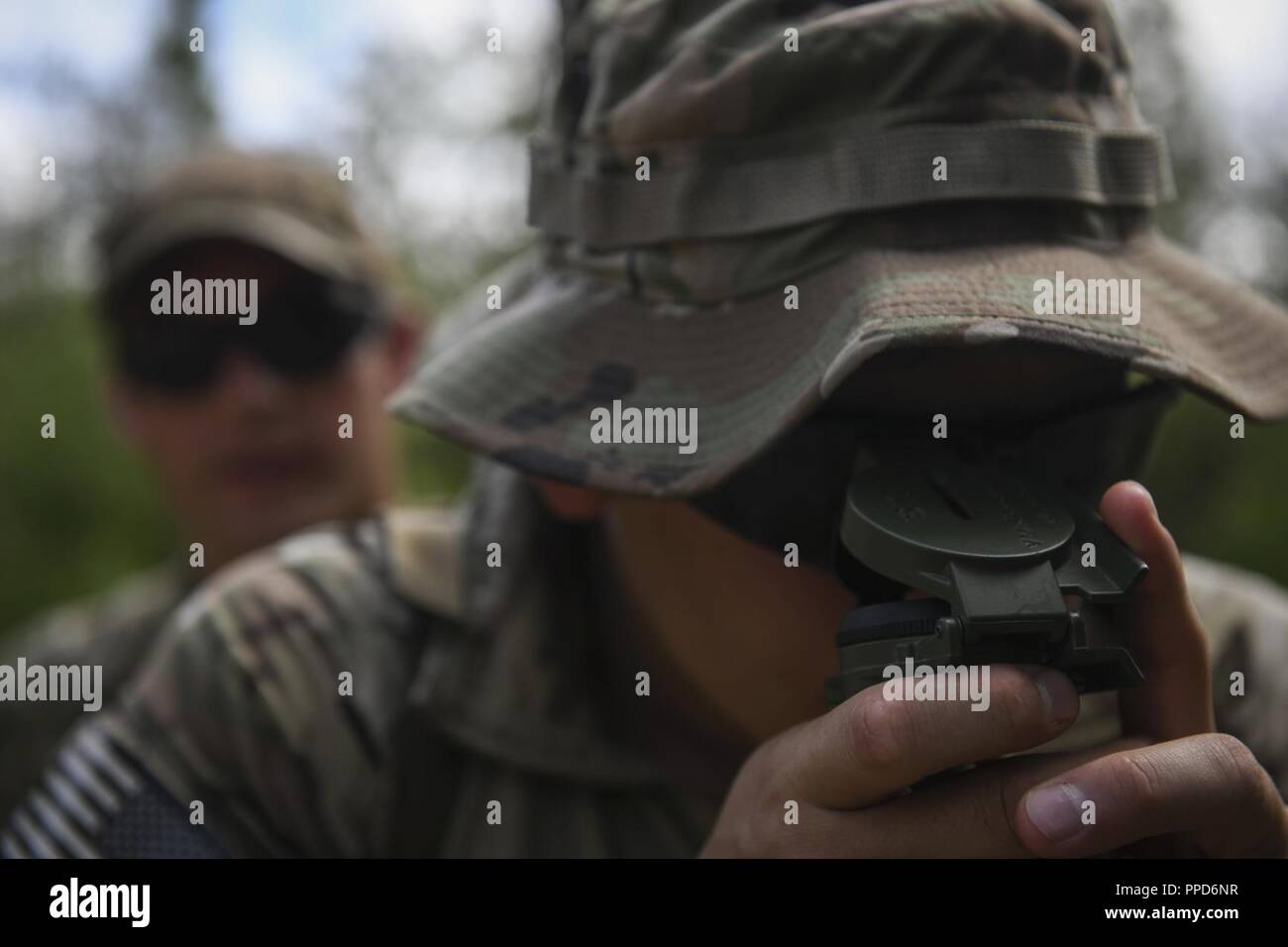 U.S. Air Force Airman 1st Class Caden Soarez, a response force team ...