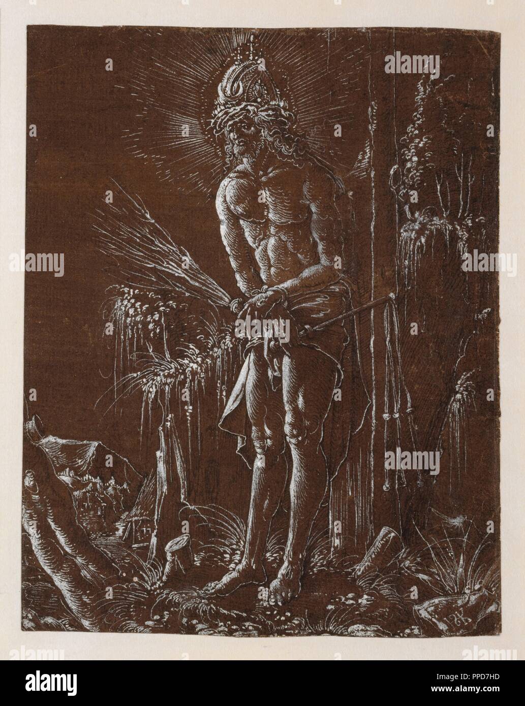 Christ as the crowned Man of Sorrows. Museum: Art Museum Basel. Author ...