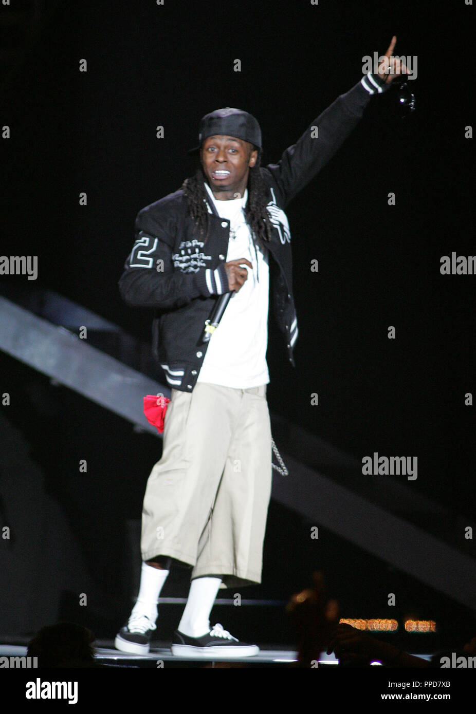 Lil Wayne performs in concert on his "I Am Music" tour at the American ...