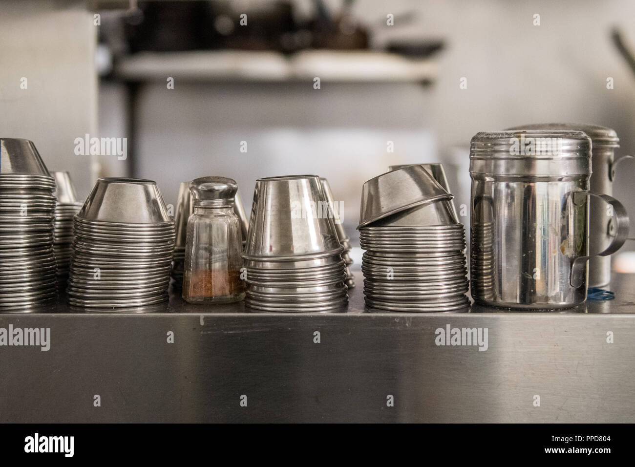 Stainless steel cups hi-res stock photography and images - Alamy