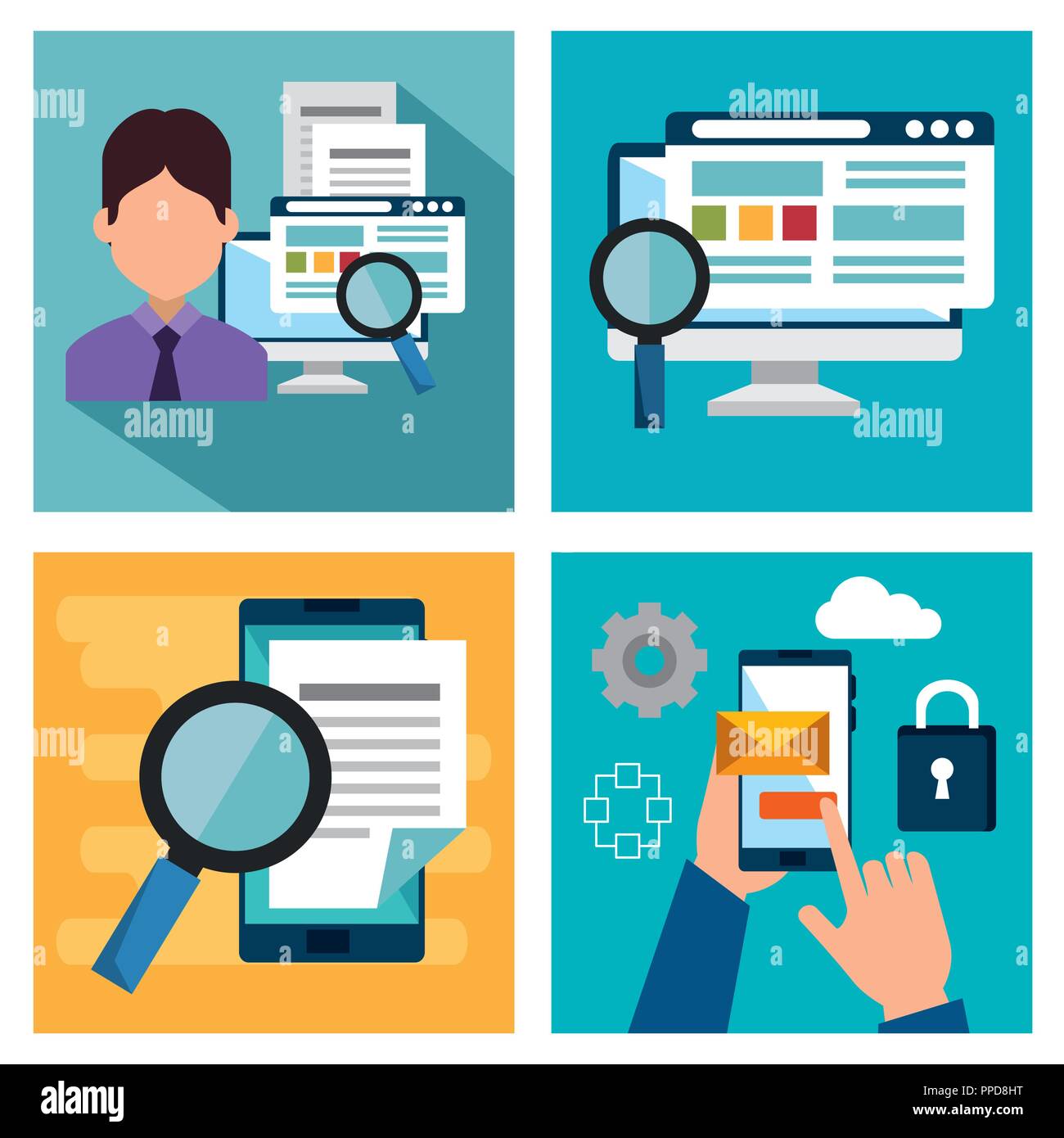 connectivity 5g technology icons Stock Vector Image & Art - Alamy
