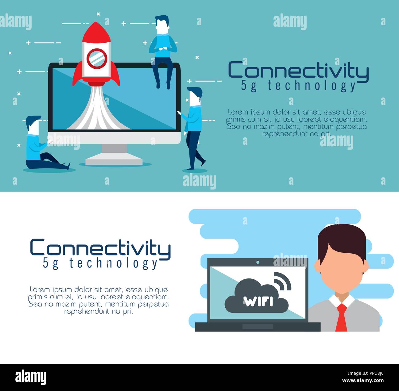 Data transmission systems Stock Vector Images - Alamy