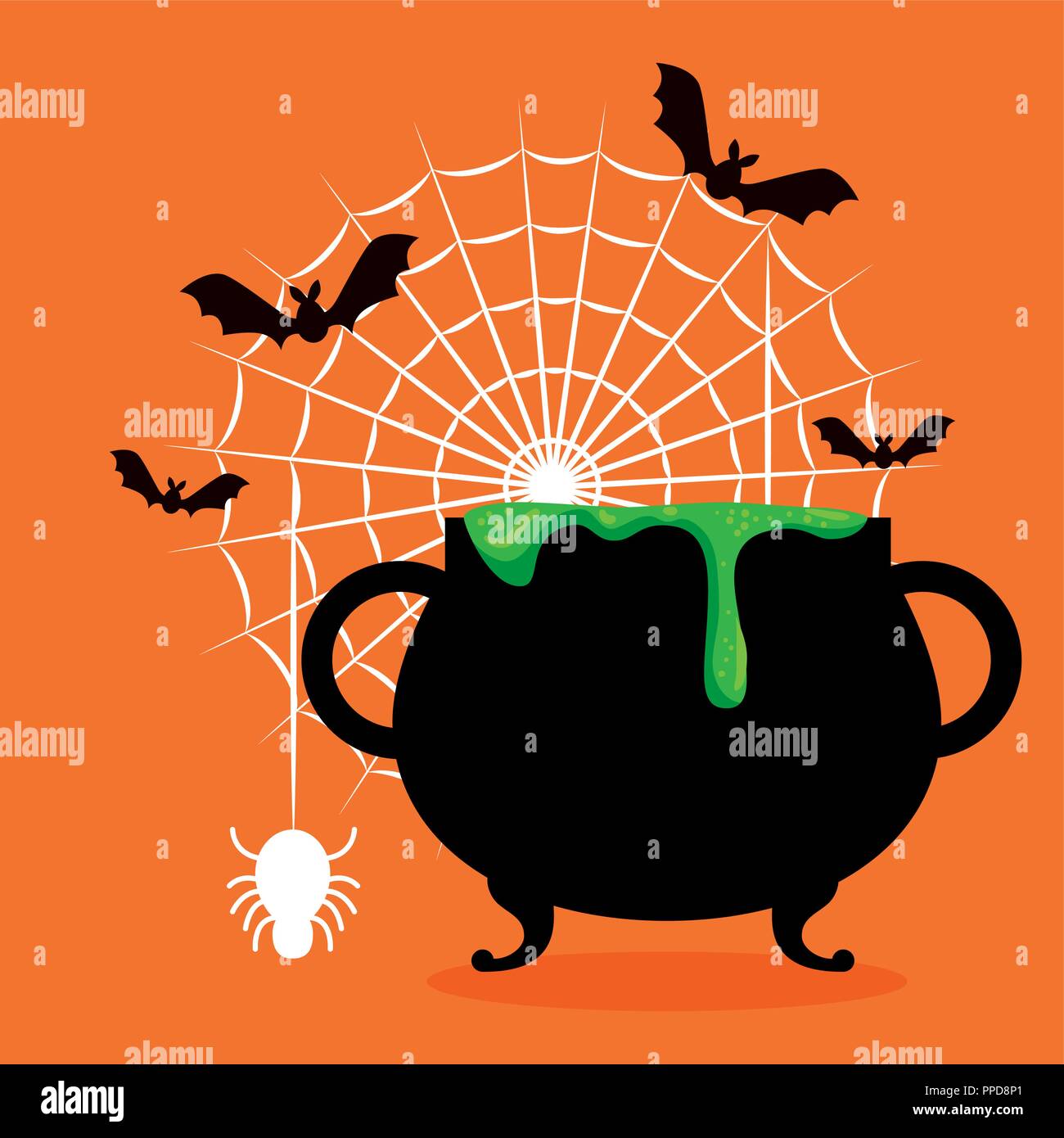 Flying Cauldron Stock Vector Images - Alamy