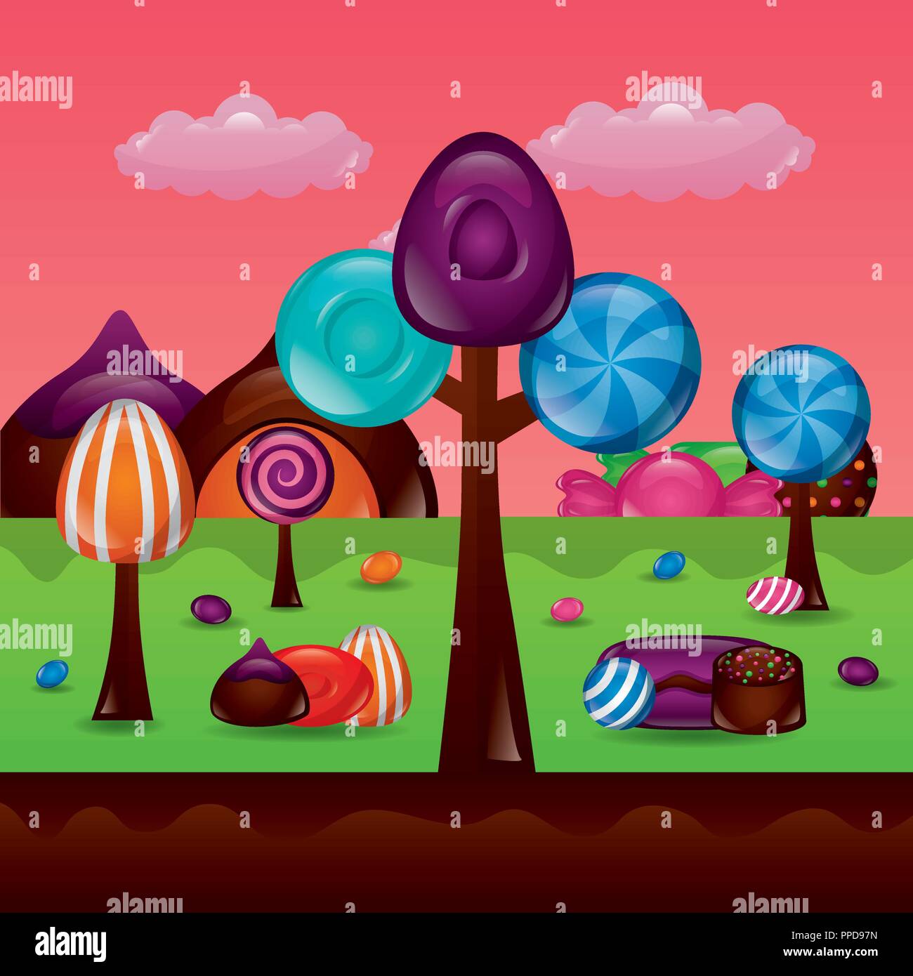 Mints candy Stock Vector Images - Alamy