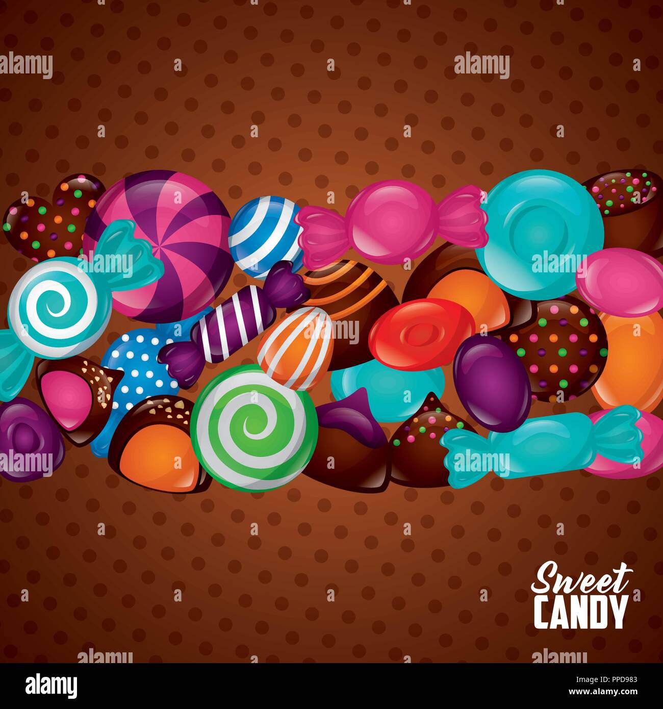 Candy mints Stock Vector Images - Alamy