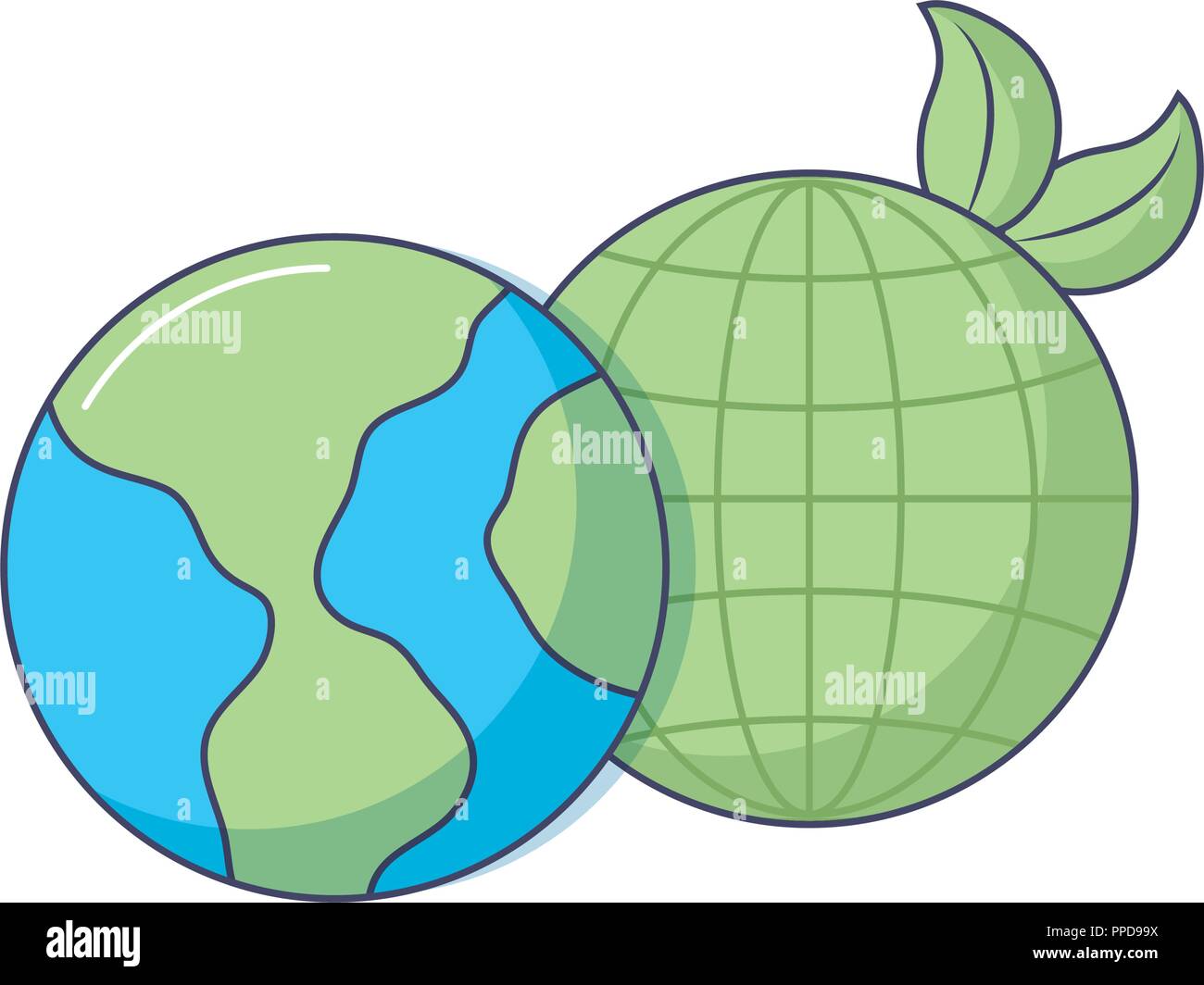 world planet ecology environment protection innovation vector ...