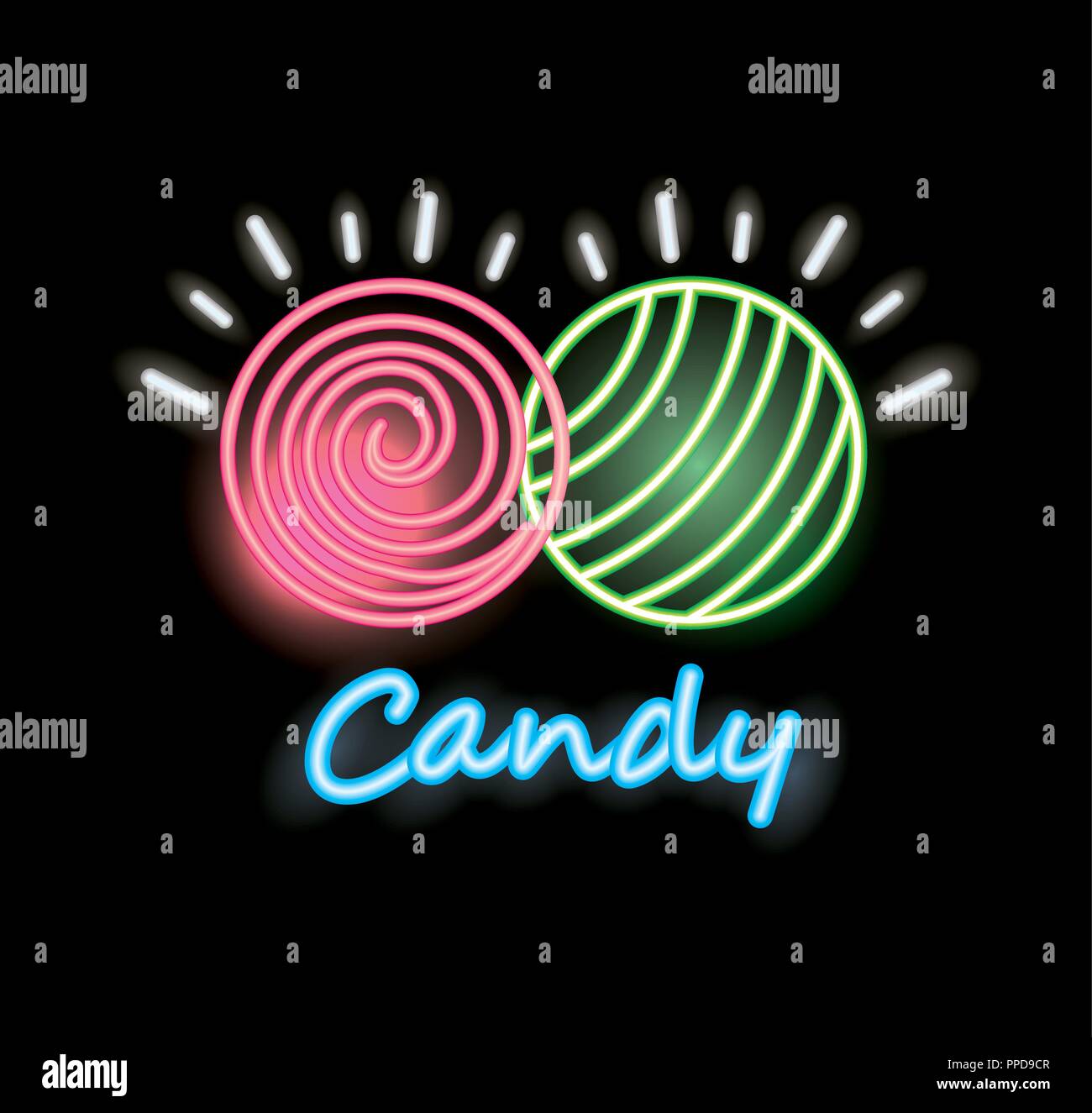 sweet candy concept Stock Vector Image & Art - Alamy