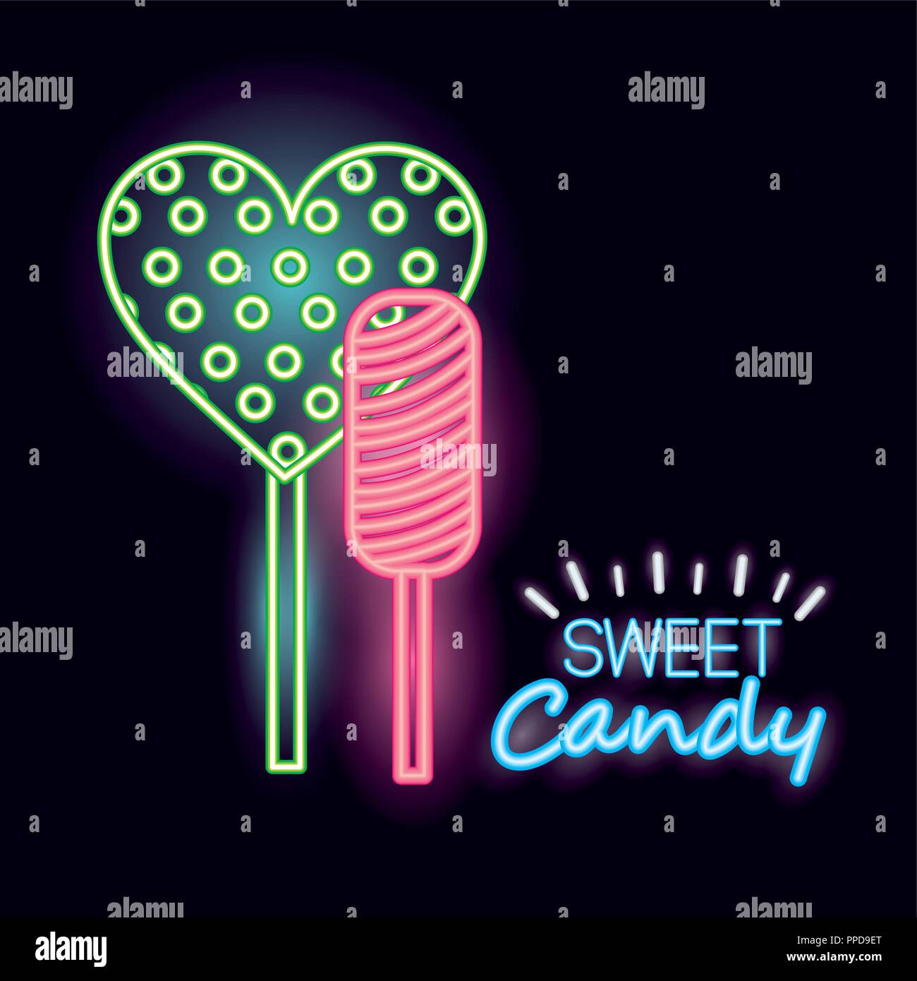 sweet candy concept Stock Vector Image & Art - Alamy