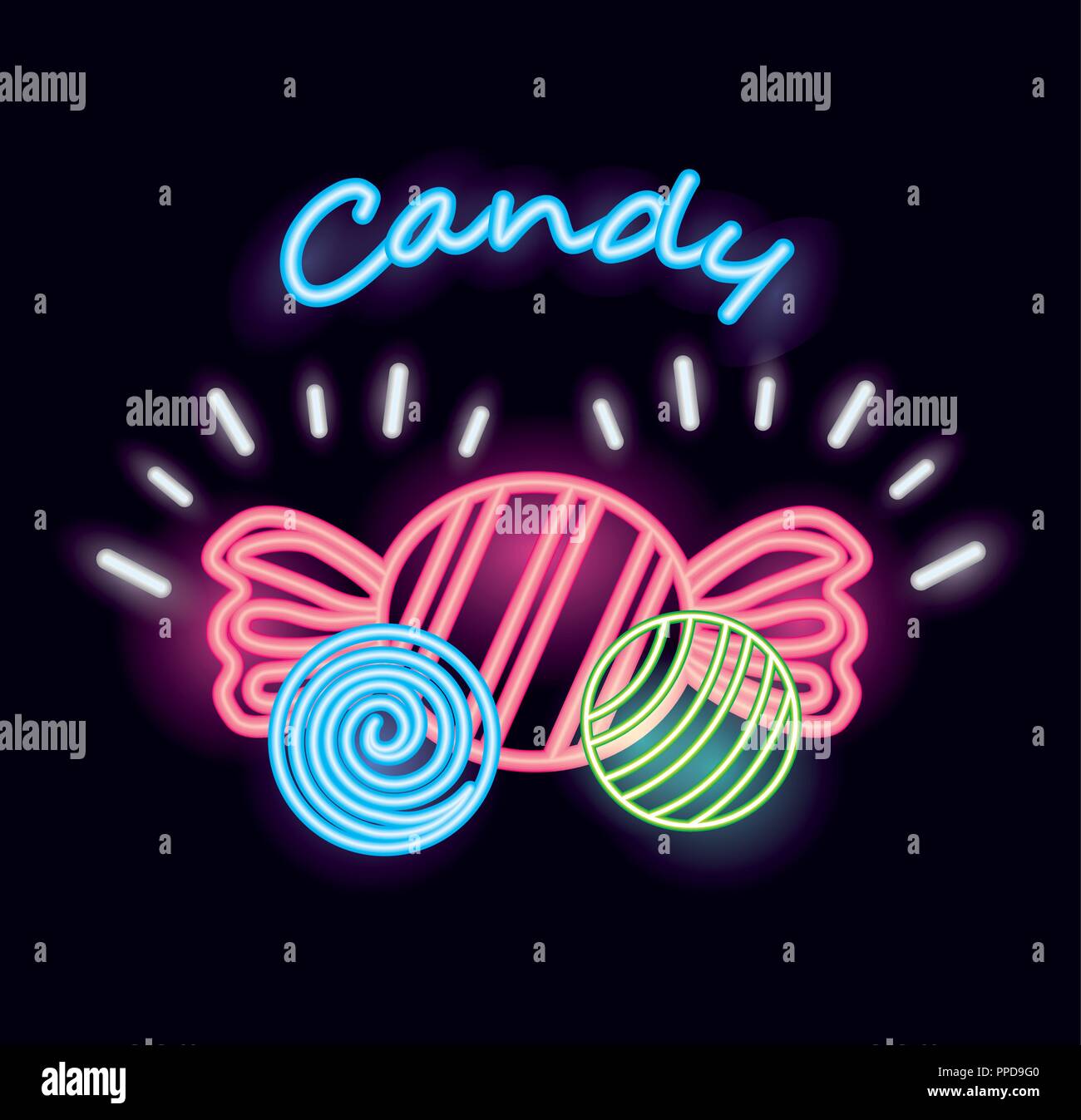 sweet candy concept Stock Vector Image & Art - Alamy