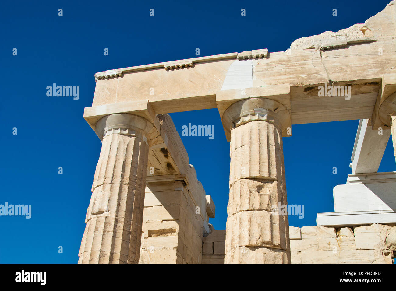 Acropolis blue sky hi-res stock photography and images - Alamy
