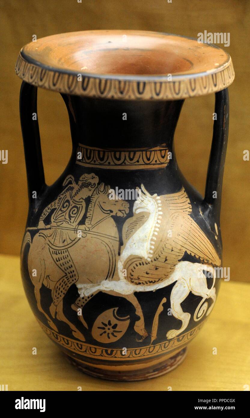 Griffin warrior greece hi-res stock photography and images - Alamy