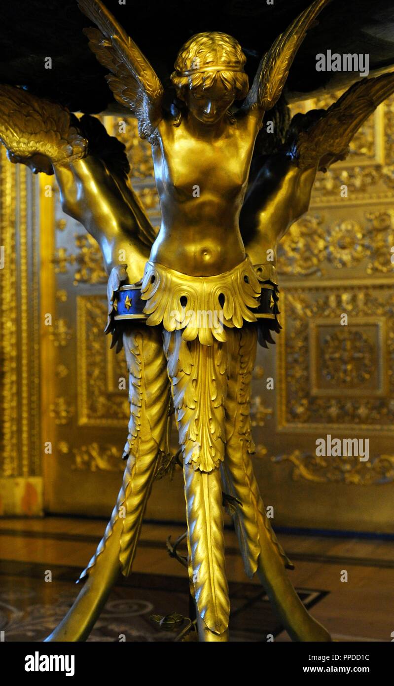 Winged female figures hi-res stock photography and images - Alamy