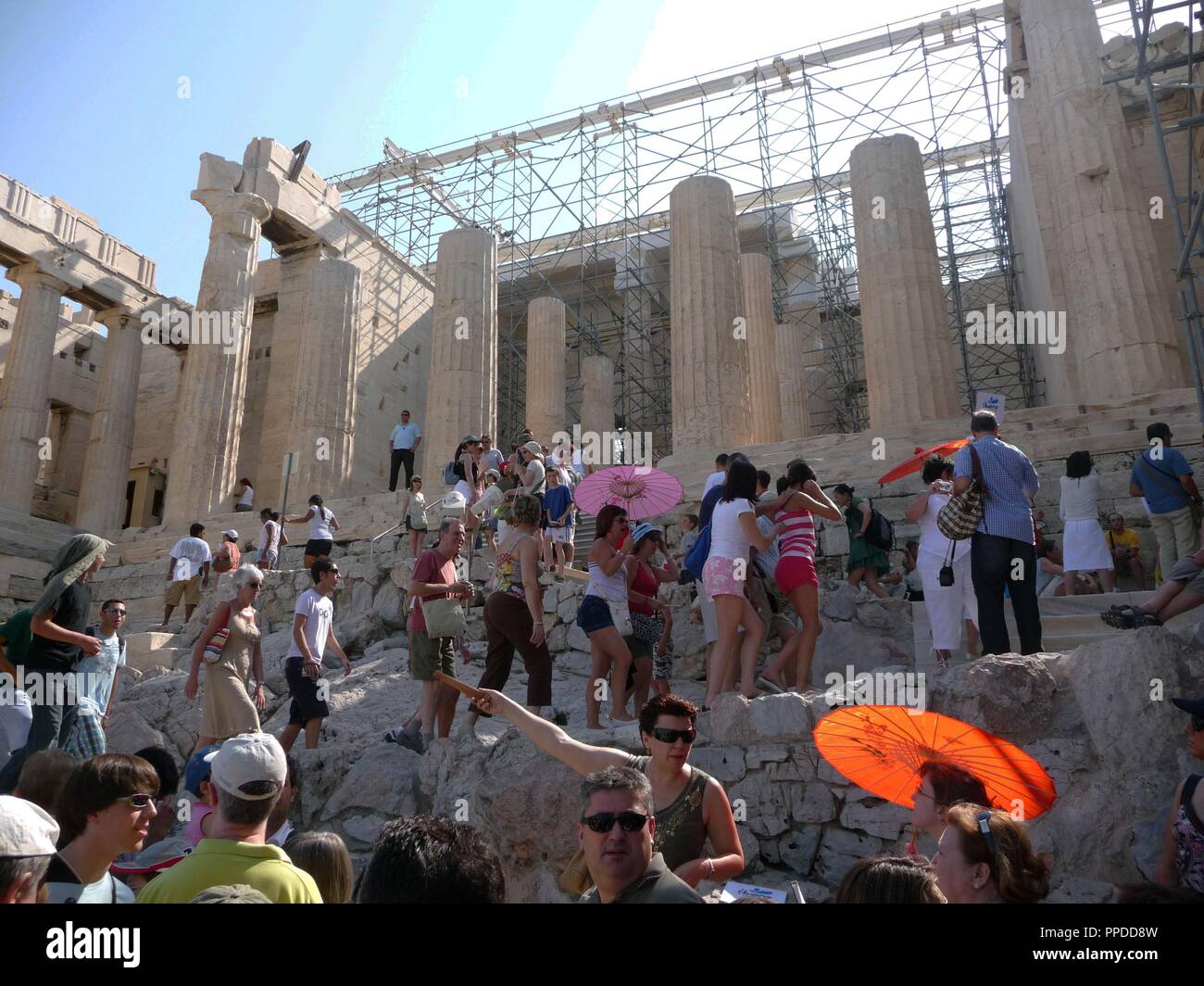 PROPILEOS - ENTRADA MONUMENTAL A LA ACROPOLIS DE ATENAS - SIGLO V AC ...
