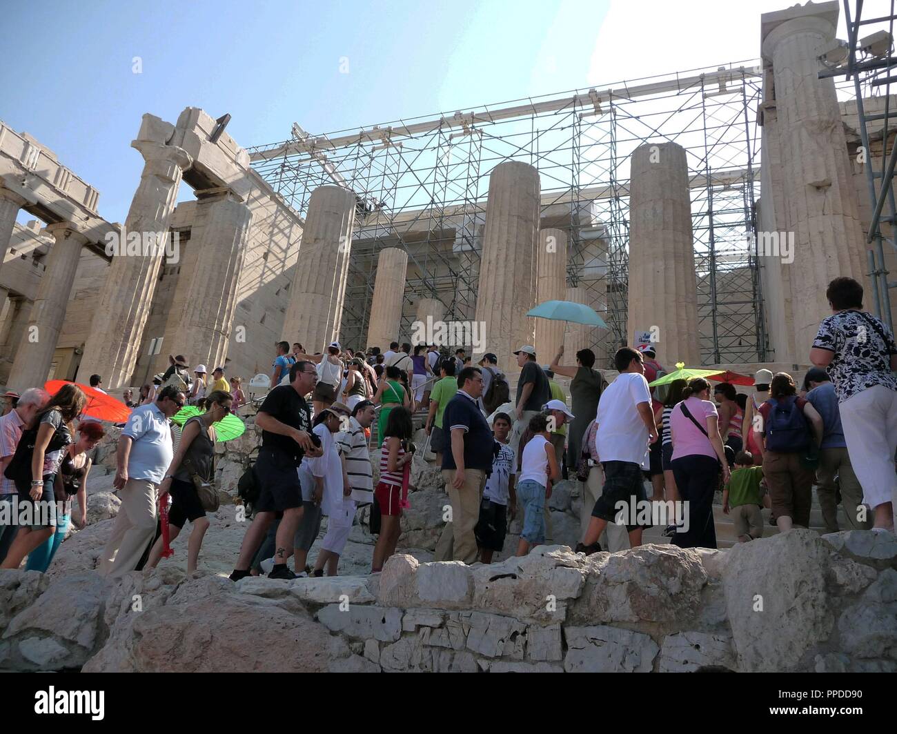 PROPILEOS - ENTRADA MONUMENTAL A LA ACROPOLIS DE ATENAS - SIGLO V AC ...