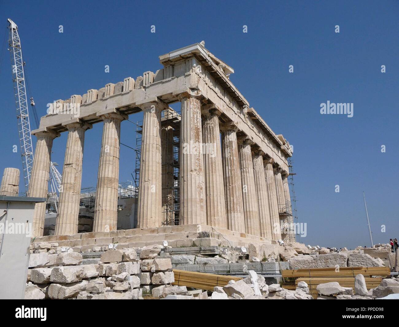 EL PARTENON - TEMPLO DORICO CONSTRUIDO EN LA ACROPOLIS DE ATENAS ENTRE ...