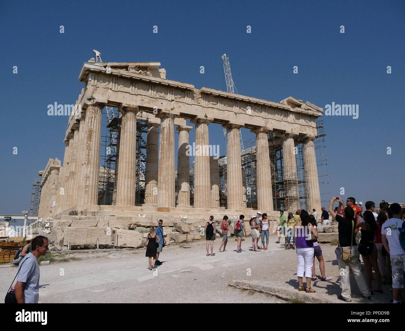 EL PARTENON - TEMPLO DORICO CONSTRUIDO EN LA ACROPOLIS DE ATENAS ENTRE ...