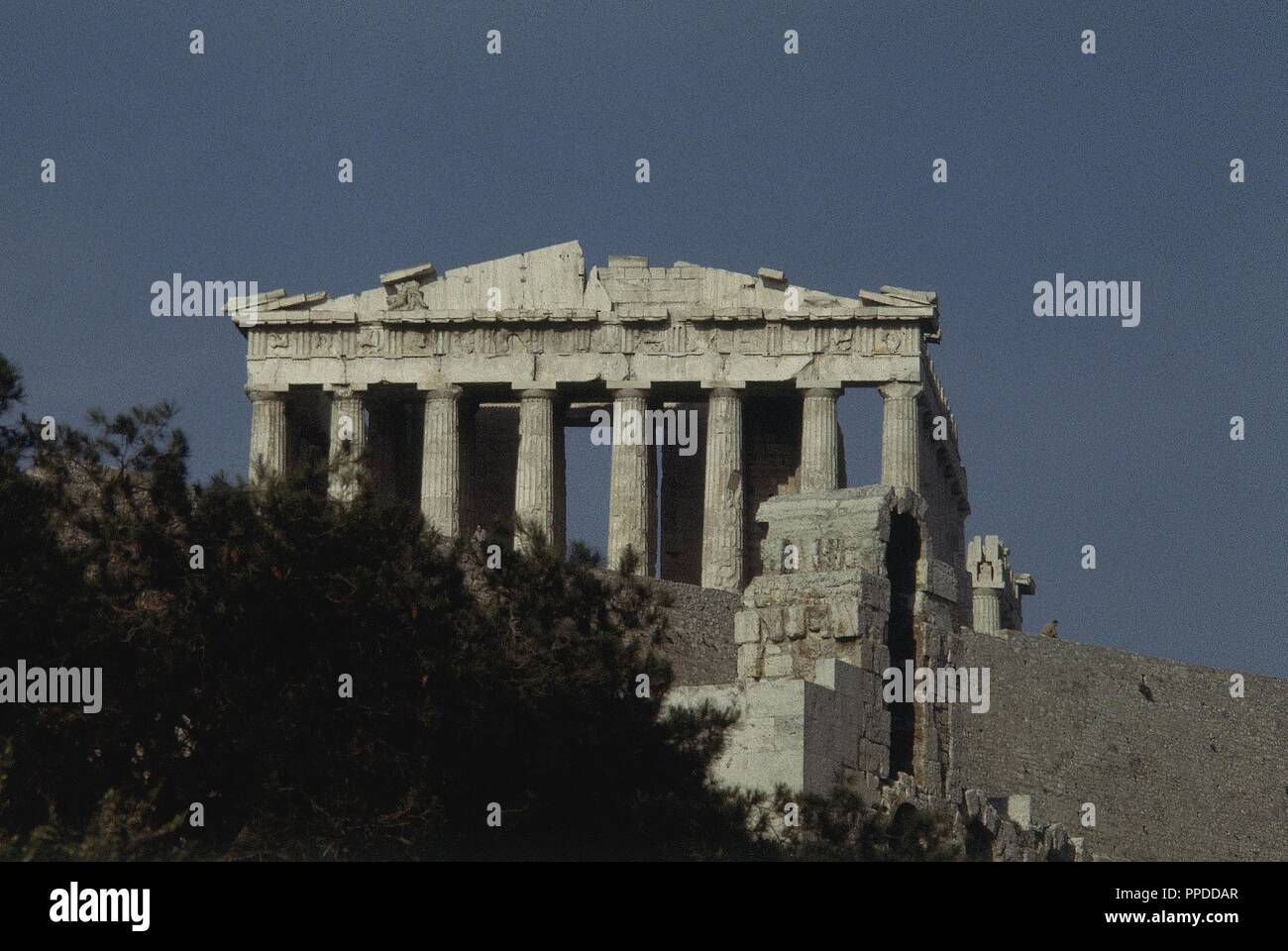 EL PARTENON - TEMPLO DORICO CONSTRUIDO EN LA ACROPOLIS DE ATENAS ENTRE ...