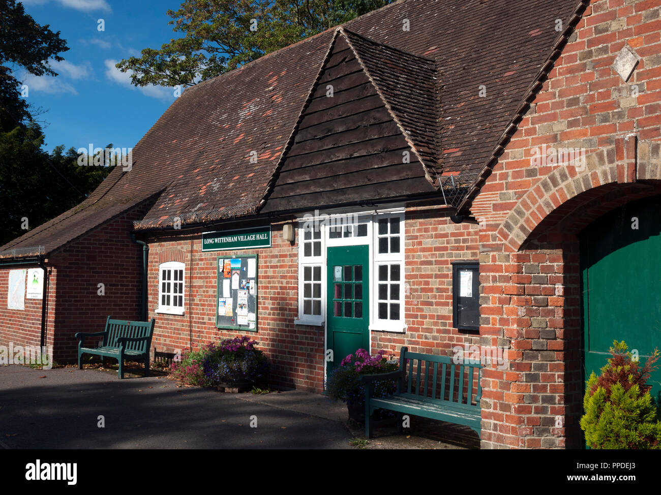 The Village Hall, Long Wittenham, Oxfordshire, England, UK Stock Photo ...