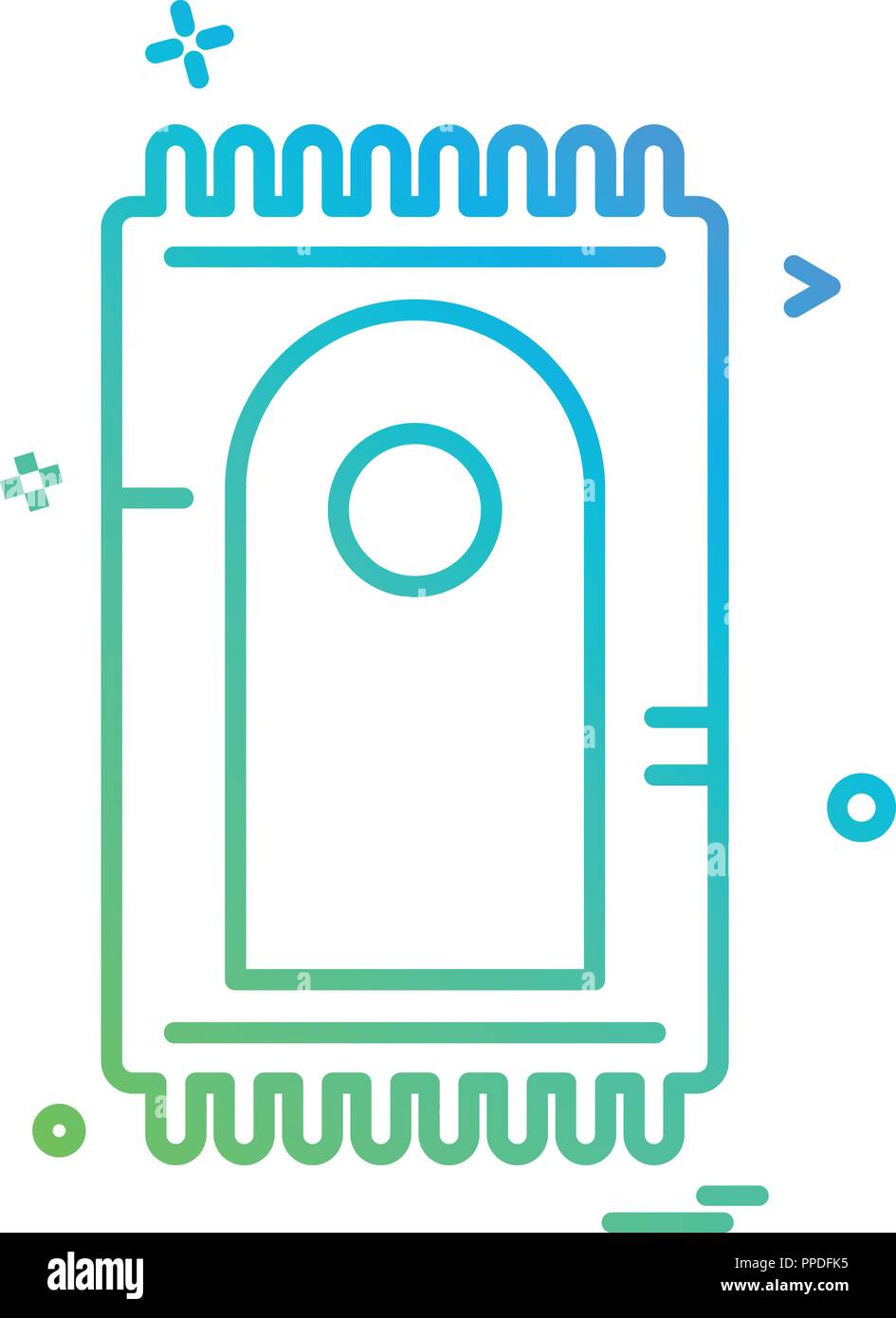 Prayer mat icon design vector Stock Vector Image & Art - Alamy