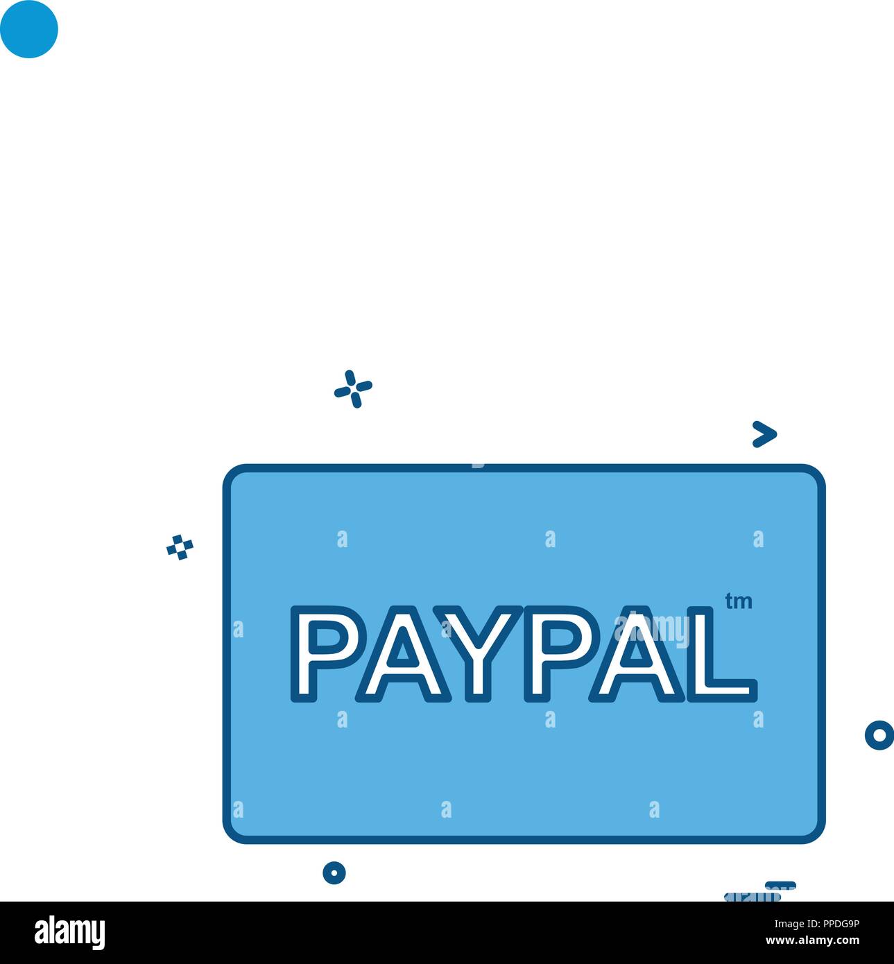 Paypal logo Stock Vector Images - Alamy