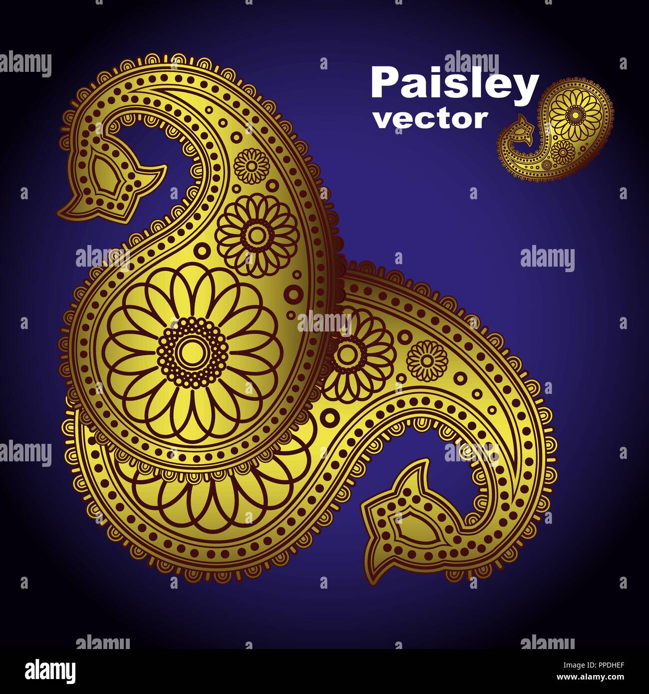 Vector.paisley. - Illustration for your design Stock Vector Image & Art ...