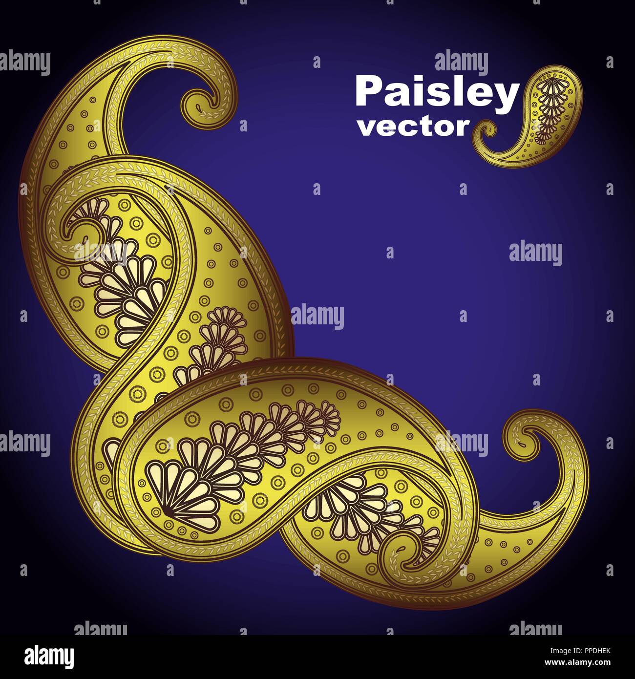 Vector paisley - Illustration for your design Stock Vector Image & Art ...