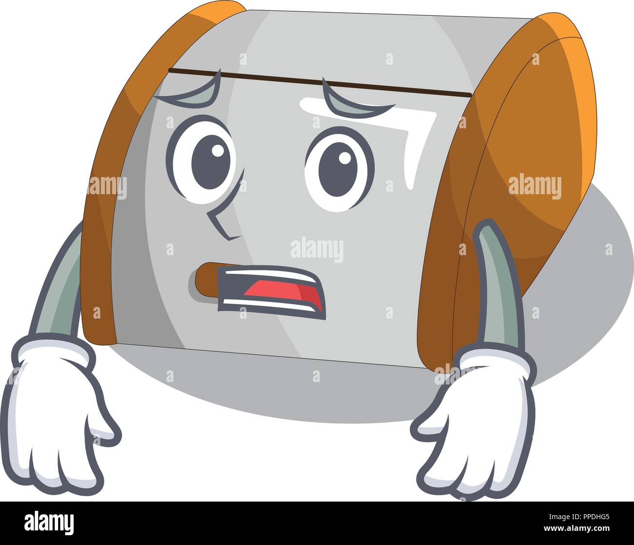 Afraid container food bread bin in store Stock Vector Image & Art - Alamy