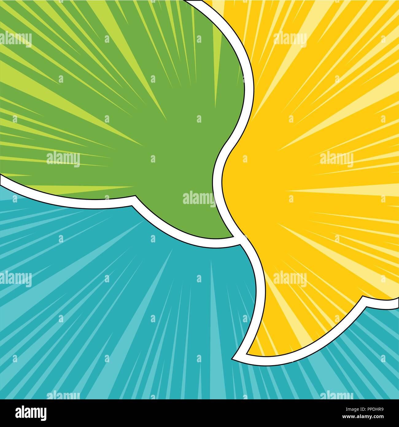 Colored comic pages with halftone effects Stock Vector Image & Art - Alamy