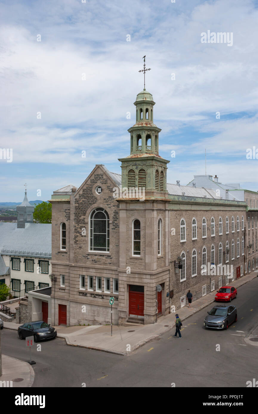 Jesuit Chapel (Chapelle des Jésuites), Quebec City, Canada Stock Photo ...