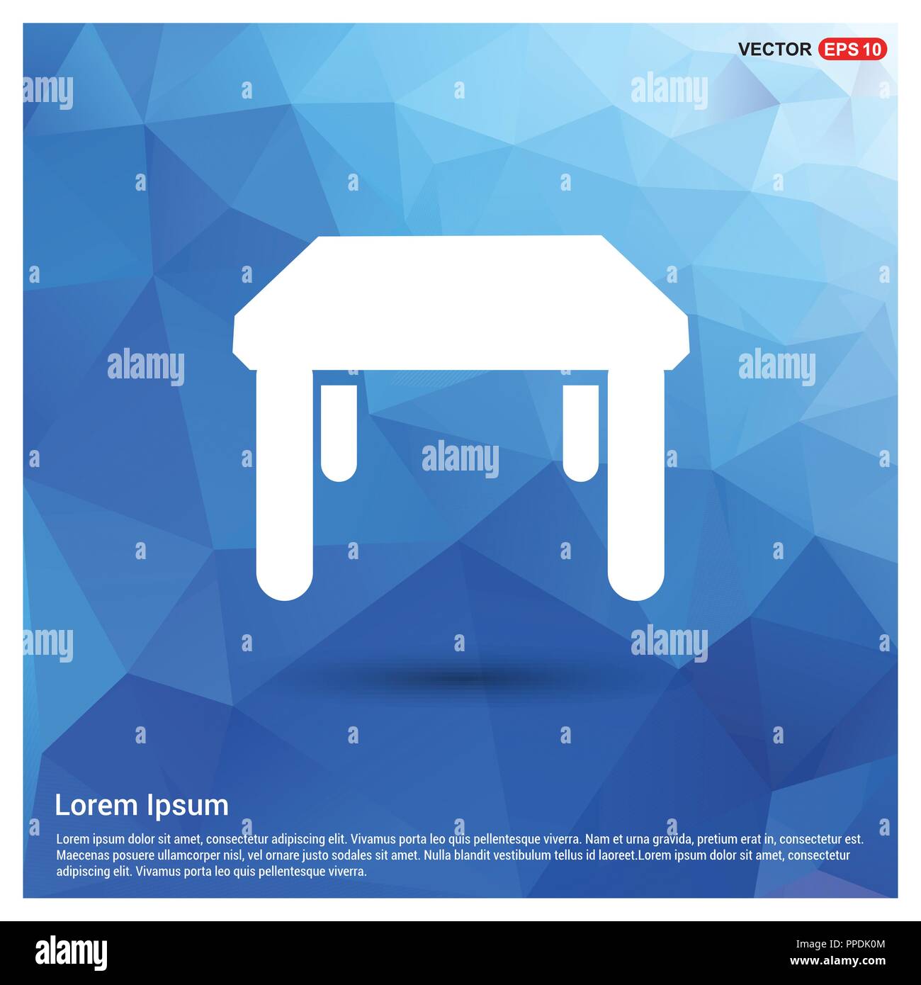 Places of table Stock Vector Images - Alamy