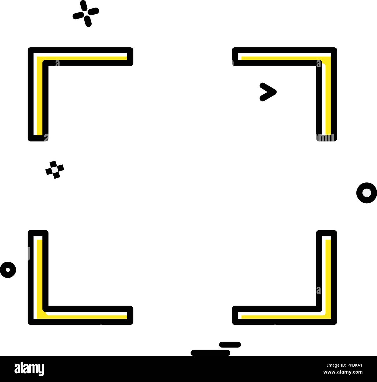 Focus icon design vector Stock Vector Image & Art - Alamy