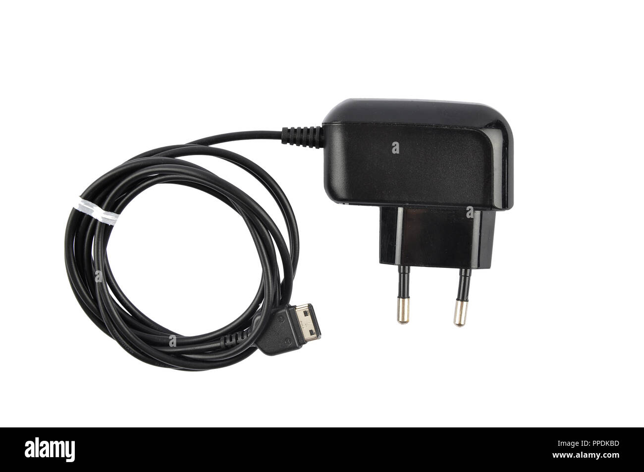Recharger on white background Stock Photo - Alamy
