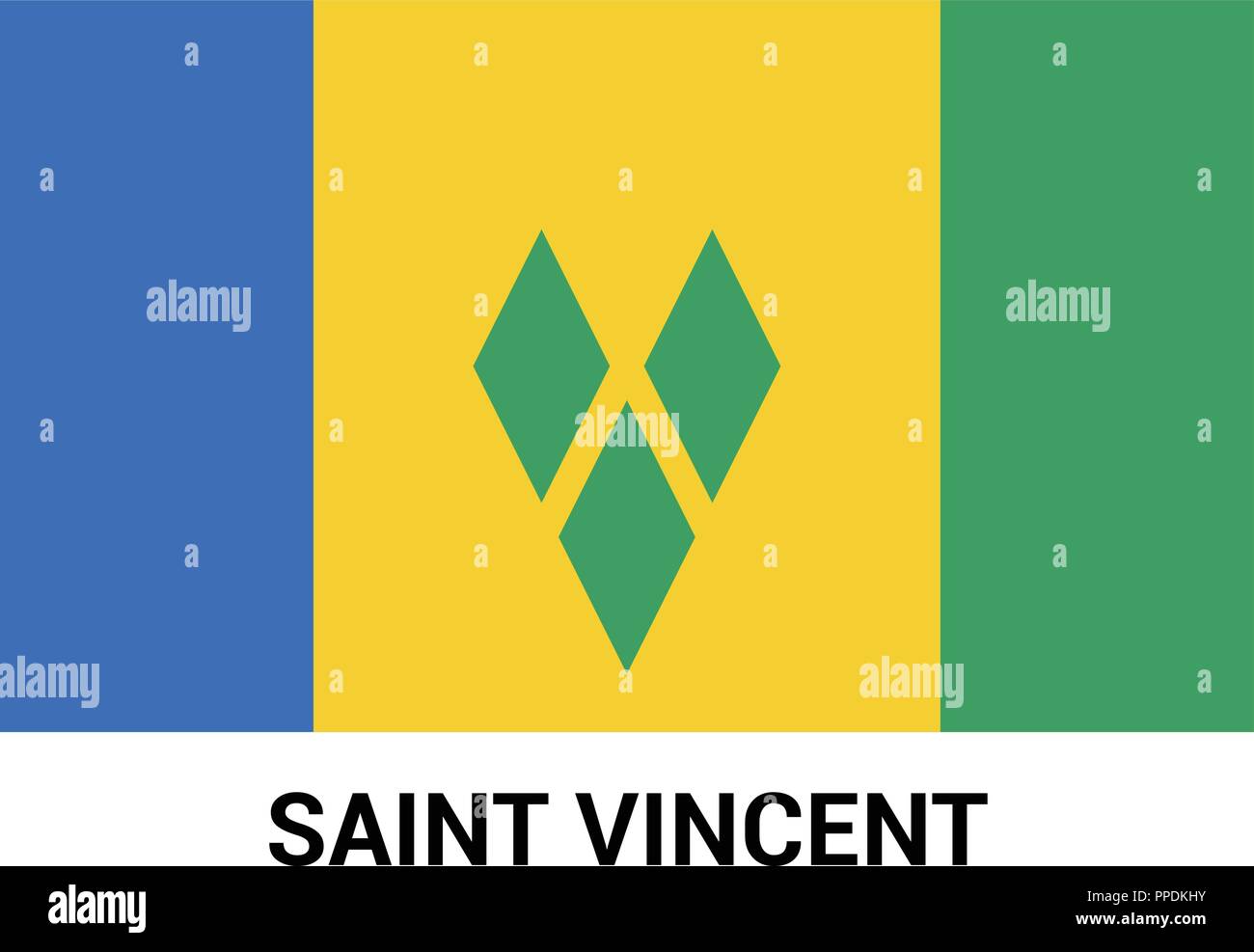 National symbol st vincent vector vectors hi-res stock photography and ...