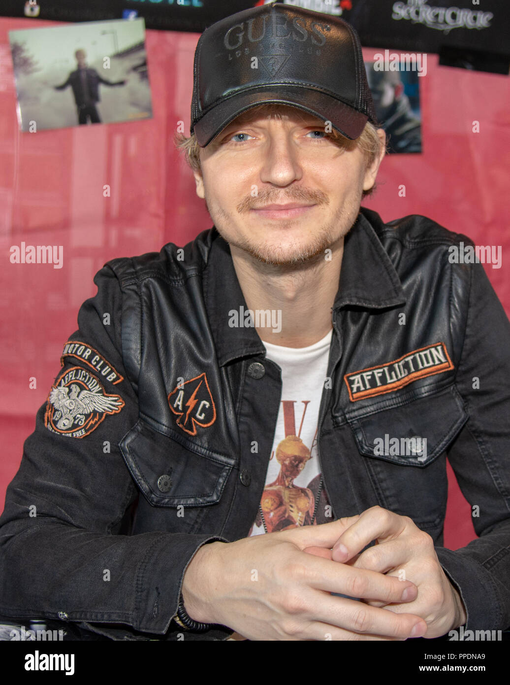STUTTGART, GERMANY - JUN 30th 2018: Chad Rook at Comic Con Germany ...