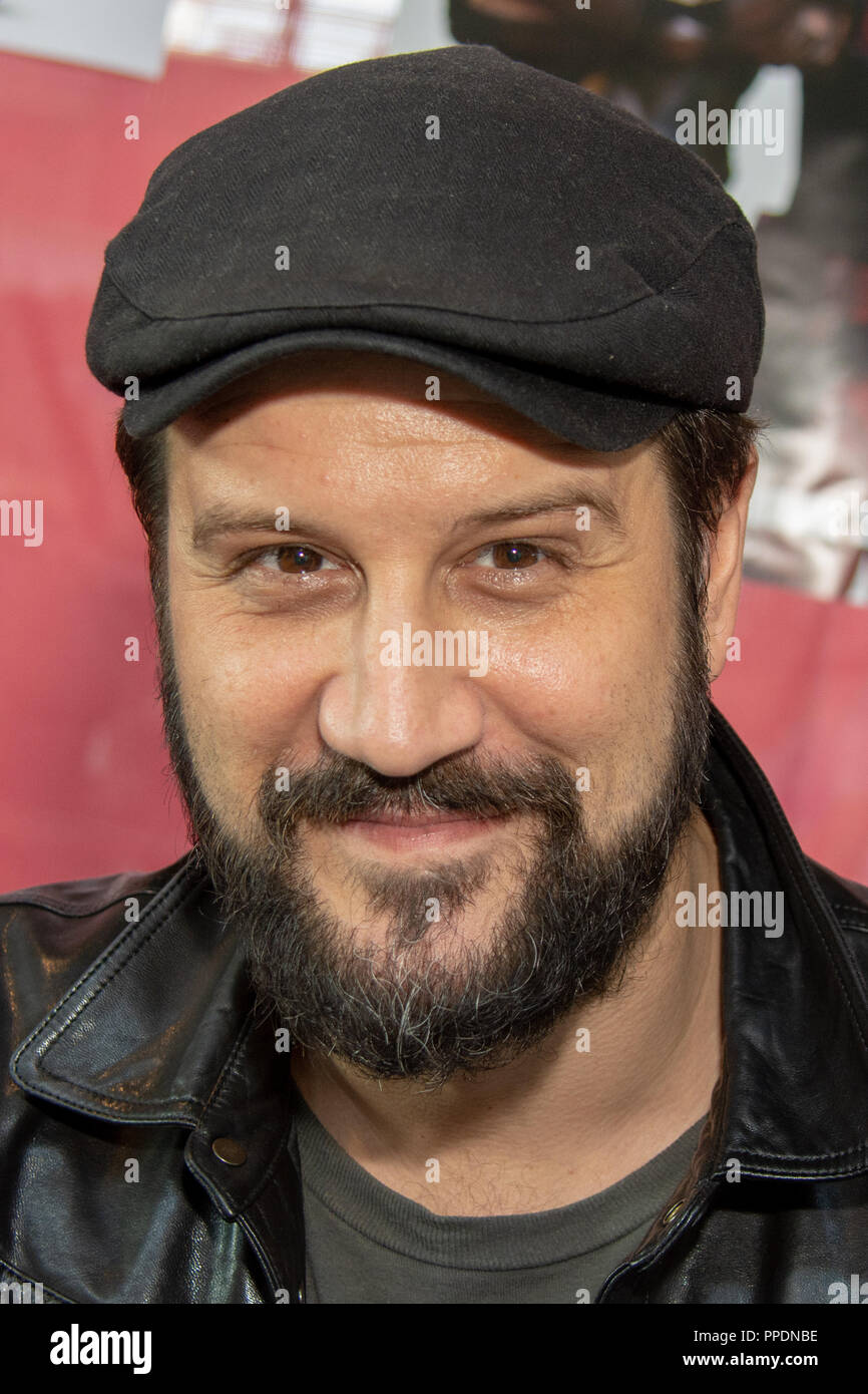 STUTTGART, GERMANY - JUN 30th 2018: Stefan Kapicic (Colossus in Deadpool) at Comic Con Germany ...