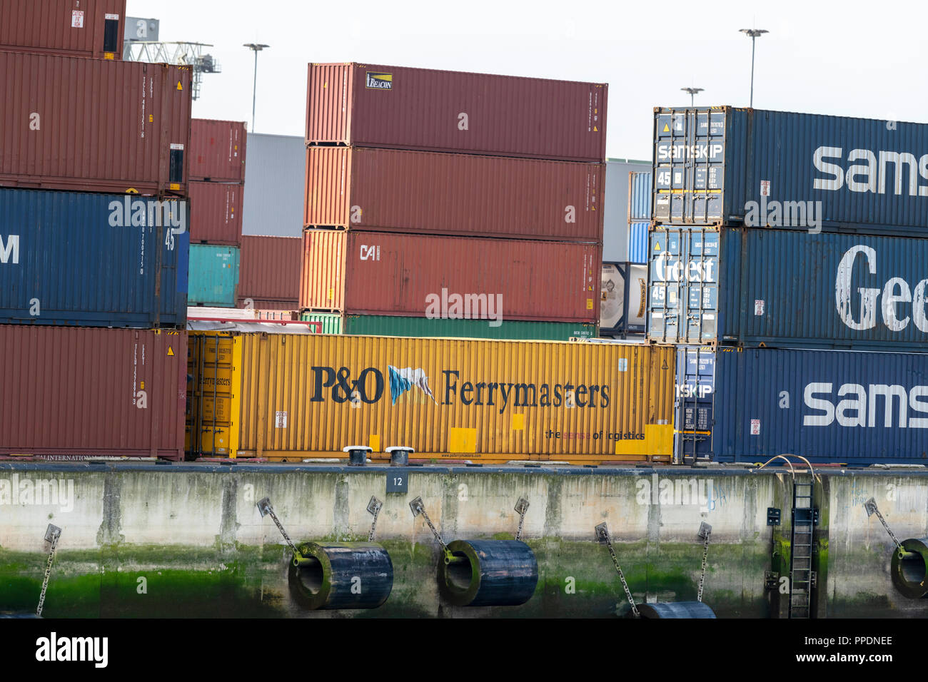 The Netherlands - Rotterdam Harbour - Maritime transportation - Cargo ...