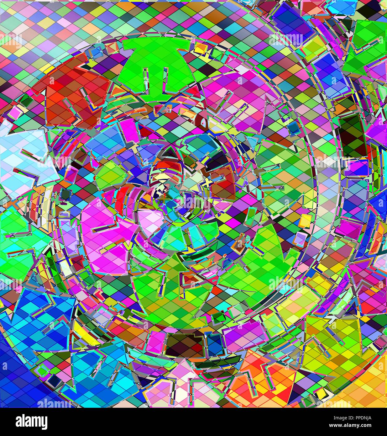 Spiral lines background hi-res stock photography and images - Alamy