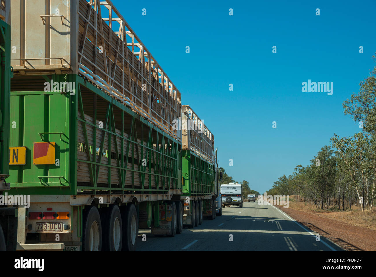 Road Train, Australia Stock Photo - Alamy