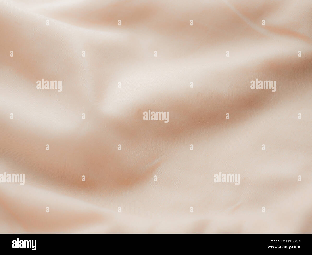 Wrinkled fabric texture color cappuccino Copy space Stock Photo - Alamy