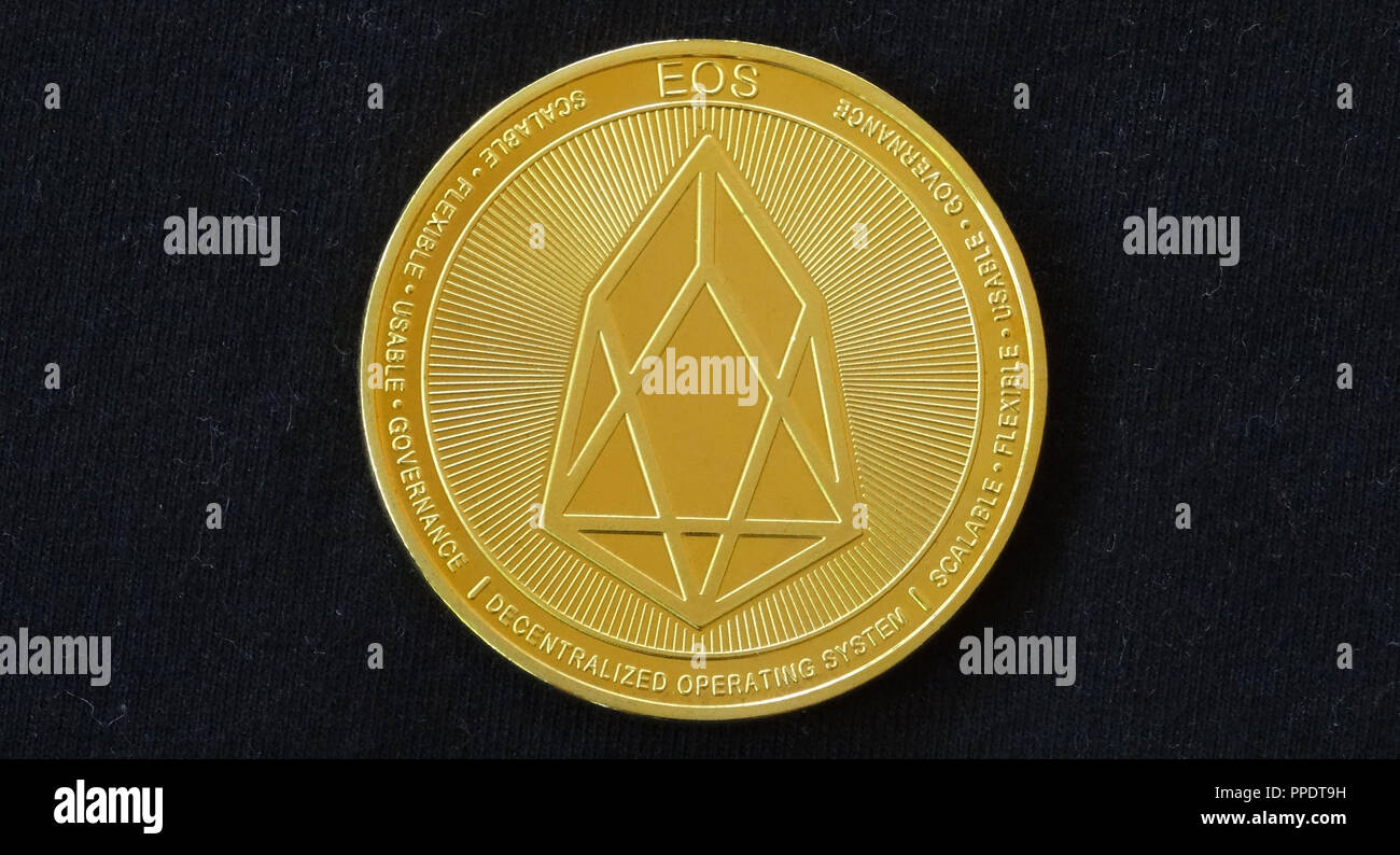 Eos crypto currency hi-res stock photography and images - Alamy