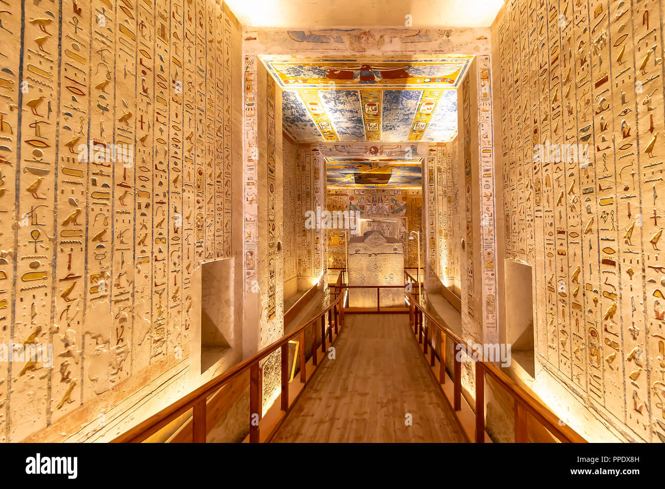 Tomb KV2 in the Valley of the Kings is the burial place of Ramesses IV ...