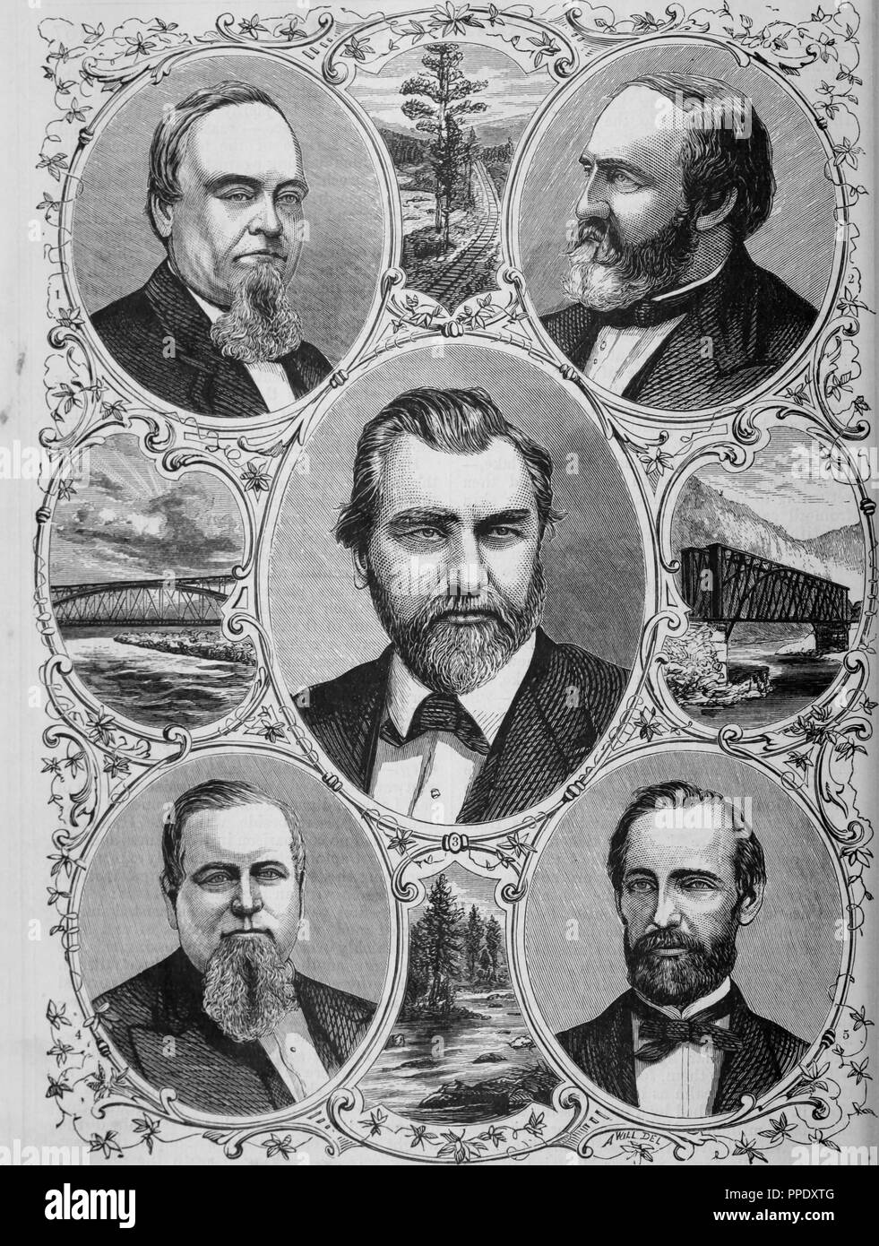 Mark hopkins railroad hi-res stock photography and images - Alamy