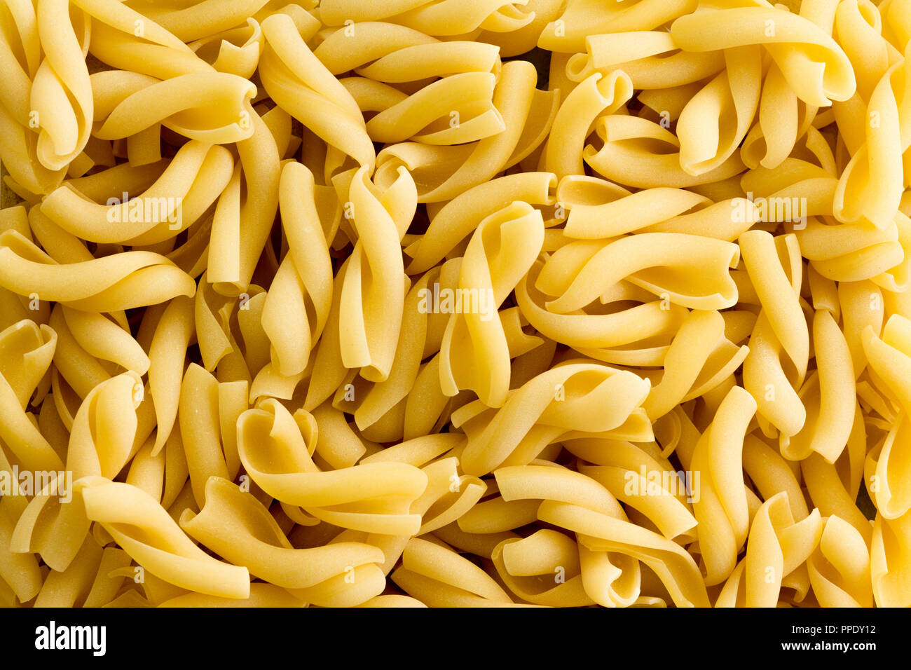 Twinned spiral gemelli pasta from the Puglia region of Southern Italy ...